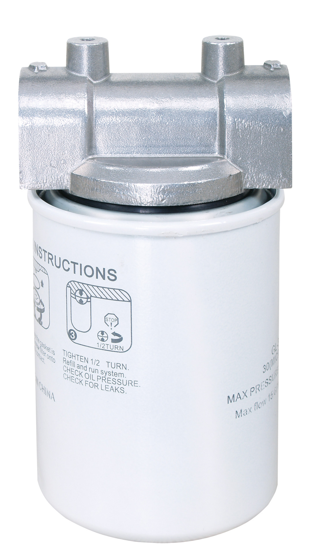15GPM / 56LPM Fuel Transfer Pump Cartridge Filter With 30 Micron